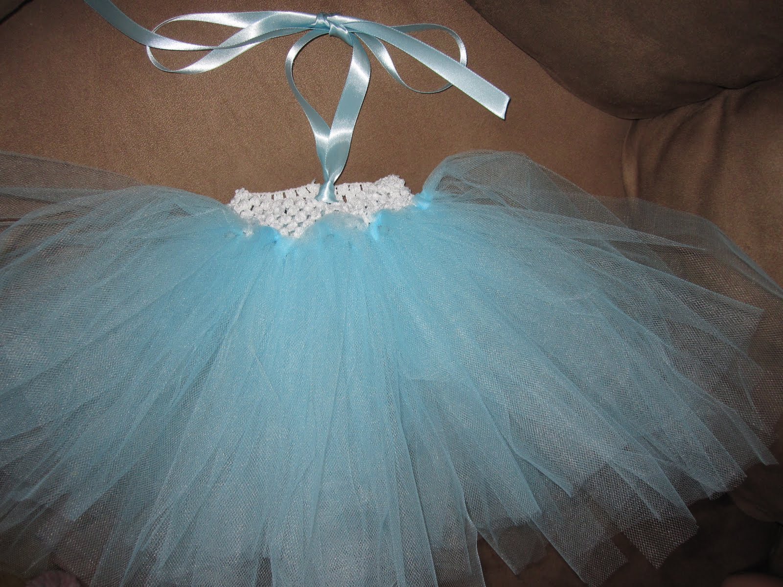 4 Your Princess: Baby Blue & White Tutu Dress