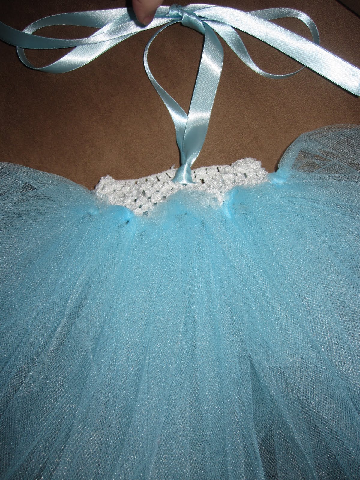 4 Your Princess: Baby Blue & White Tutu Dress
