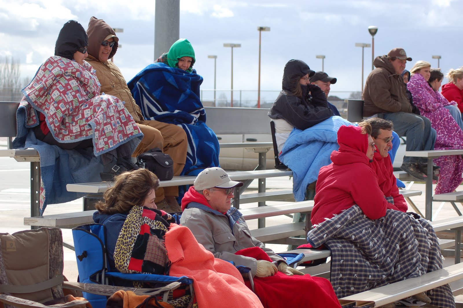 The Walker Family: Baseball in freezing cold weather!