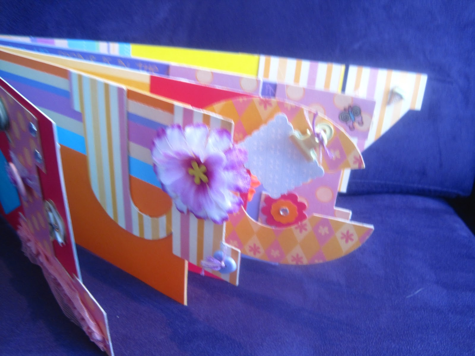 SCRAPPING IDEAS - Ana Maria: Album de Letras