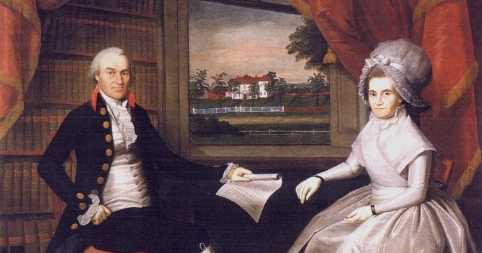 Women in 18C British Colonial America: 1792 American Family