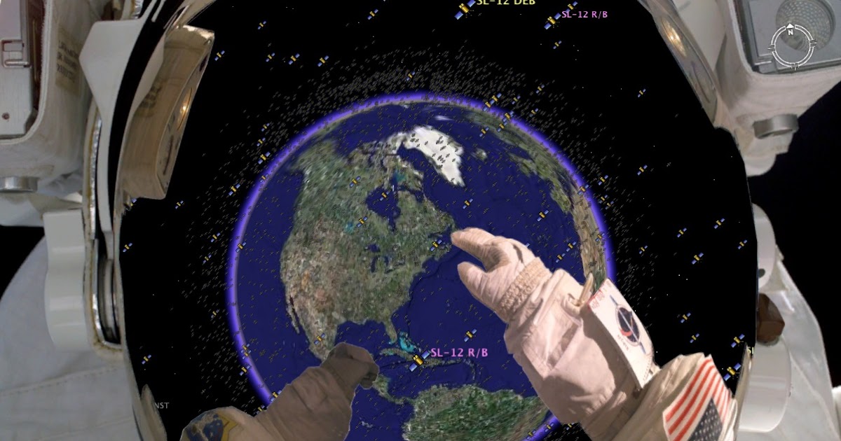 Fun with astronaut mode in Google Earth