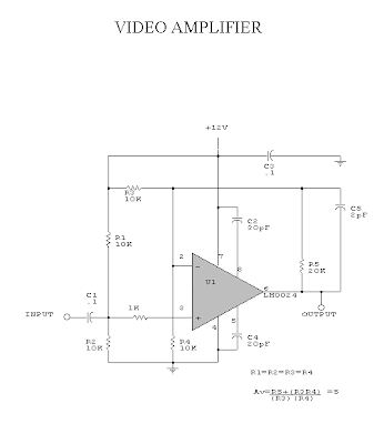 500 Circuits: Video Amplifier