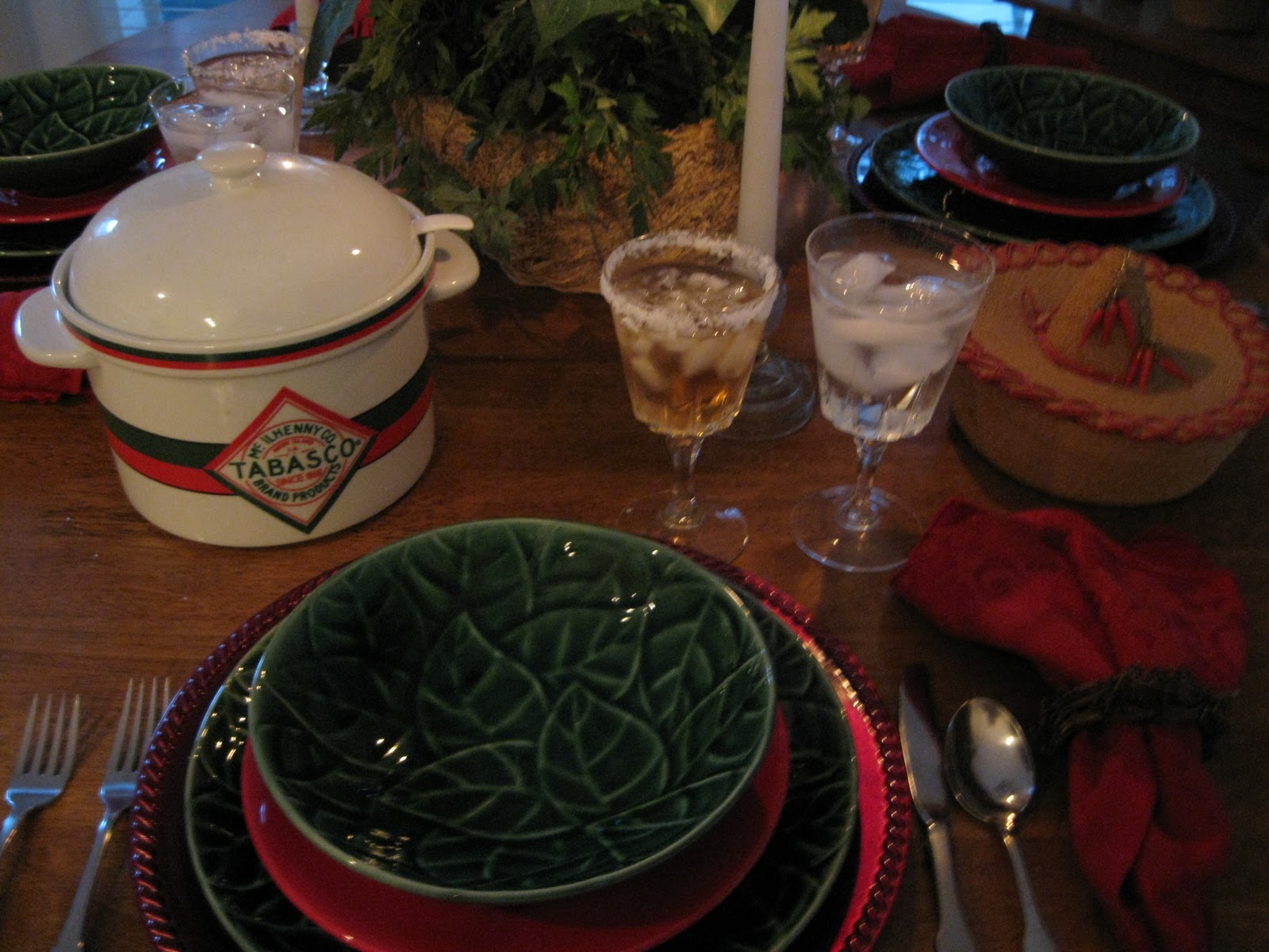 ~Tablescapes By Diane~: Texas Chili Dinner Tablescape