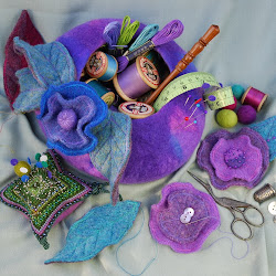 FELTING matters... : Introducing "THE FELTED GARDEN"...