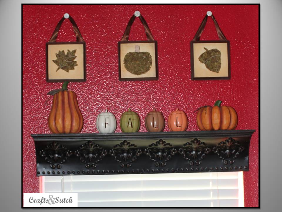 Crafts & Sutch: Mossy Fall Plaques