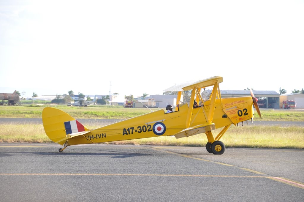 Central Queensland Plane Spotting: FOCUS ON: The Mackay Tiger Moth ...