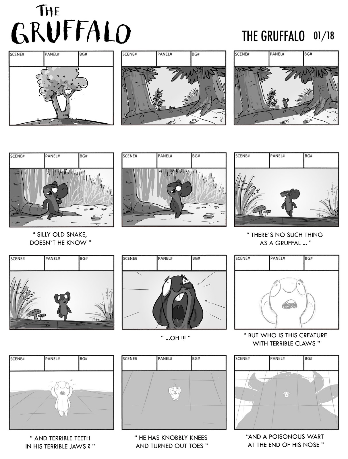 Max Lang: Gruffalo Boards - The Gruffalo