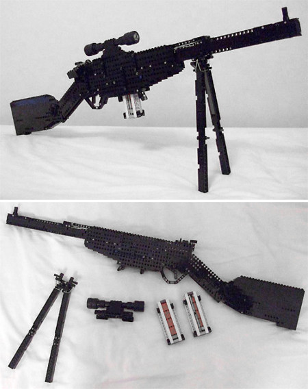 g.ban's world: Guy Builds Fully Functional LEGO Sniper Rifle g.ban's world: Guy Builds Fully Functional LEGO Sniper Rifle