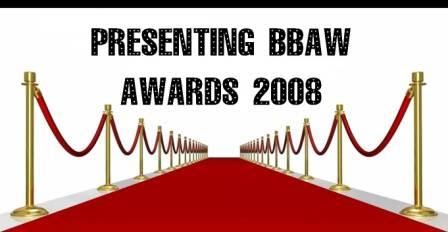 Booking Mama: BBAW Awards 2008 Presentation Schedule