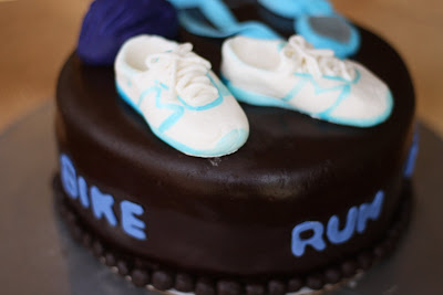 Baker's Cakes: Swim, Bike, Run Cake