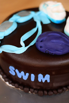 Baker's Cakes: Swim, Bike, Run Cake