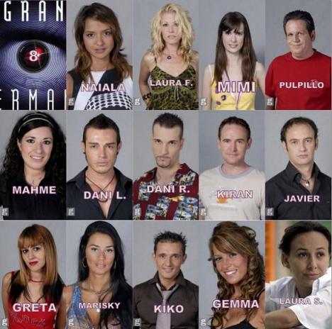 LA GRAN FAMILIA DE GRAN HERMANO: GRAN HERMANO 8