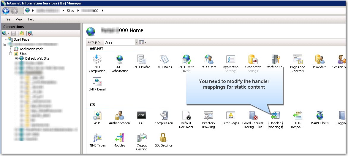 David Kleins Corner Fix Iis 70 And 75 Not Rendering Css Files Or Other Static Content With