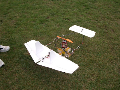 Verti 4: Le bêtisier de mes VTOL: Le type canard