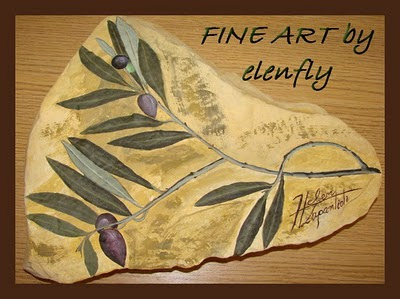 Fine Art Elenfly: ΖΩΓΡΑΦΙΚΗ ΣΕ ΠΕΤΡΑ Νο 3 - PAINTINGS IN STONE Ν3