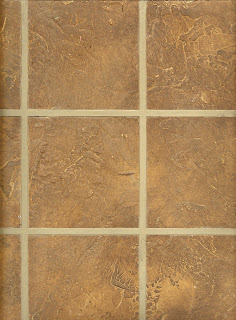 Left Hand Decorative Painting: Faux Tile