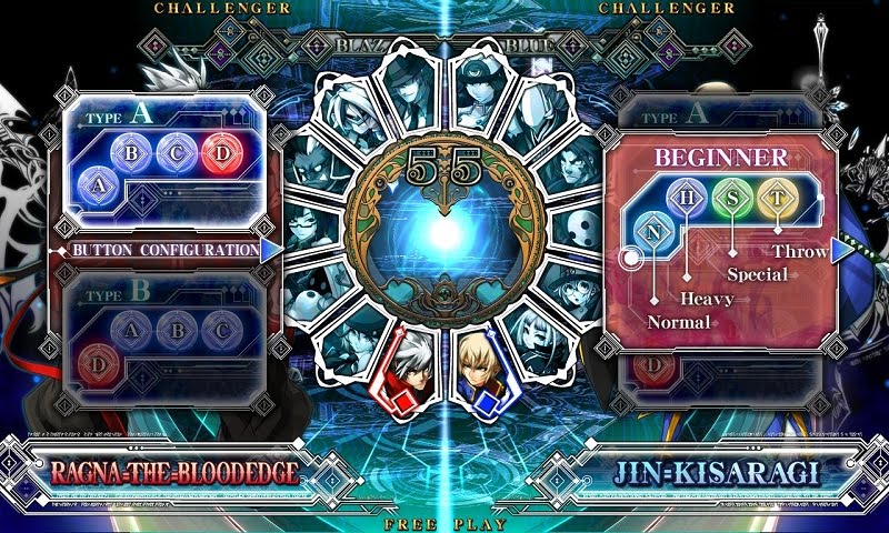 Button layout for pad players : r/Blazblue