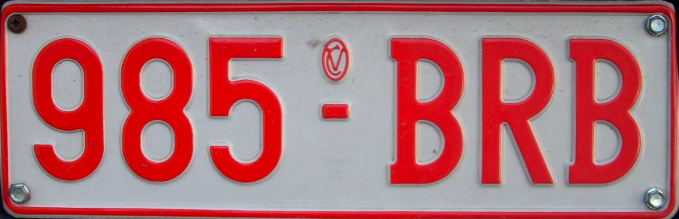 Belgian Licence Plates: Existing codes among the ordinary series – Cars ...