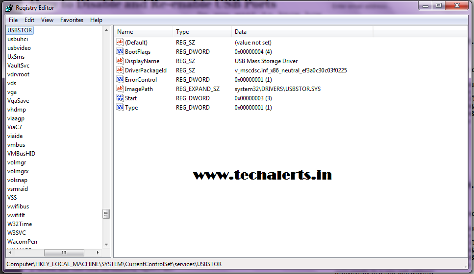 How to Disable and Re-enable USB Ports ~ TECH Alerts