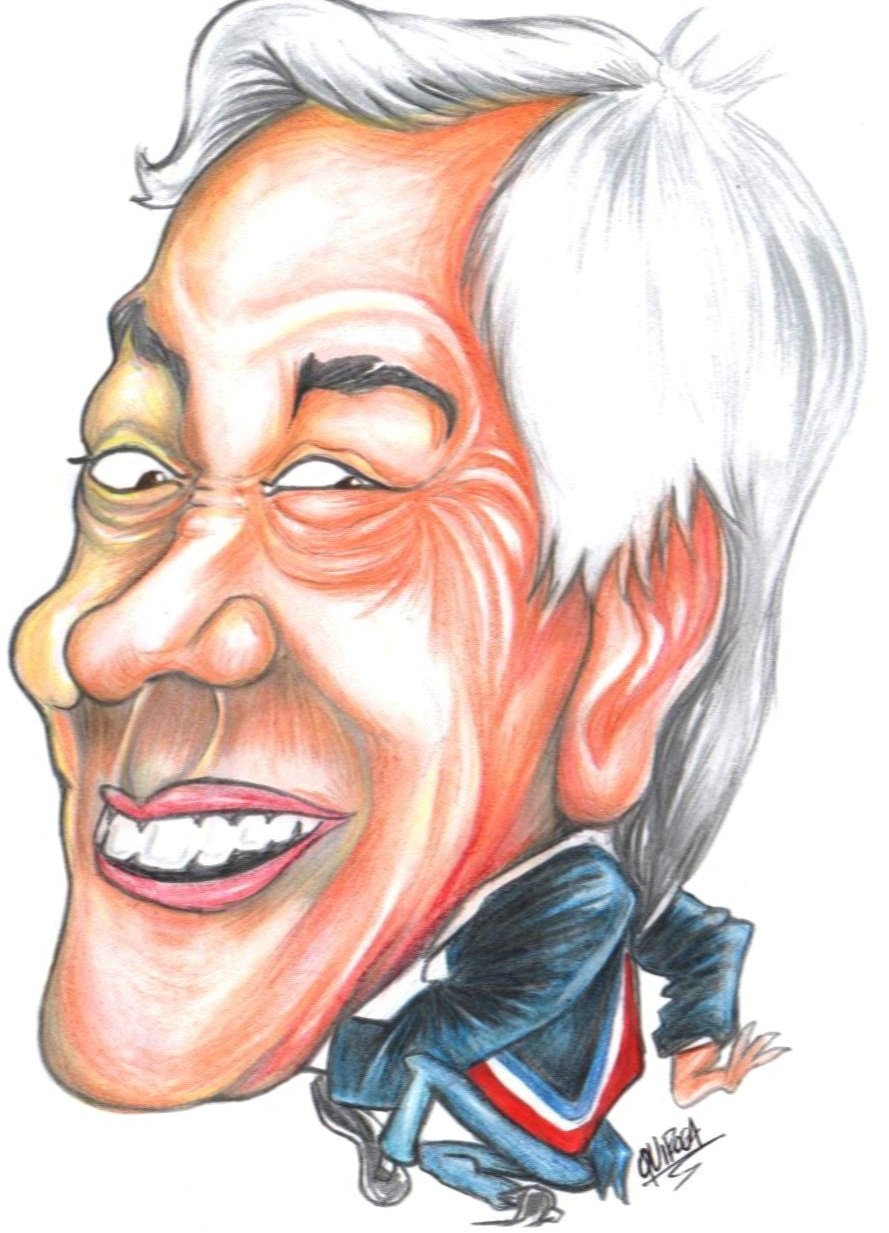 RUBENQUIROGACARICATURAS: Los mineros de Chile y "Figuretti" Piñera...