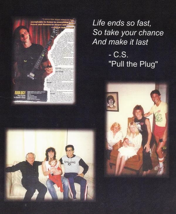 Death TR: Message From Chuck's Sister & Eric Greif