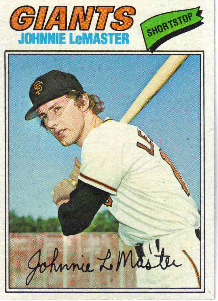 A Giant Blog: Card Tribute: Johnnie LeMaster