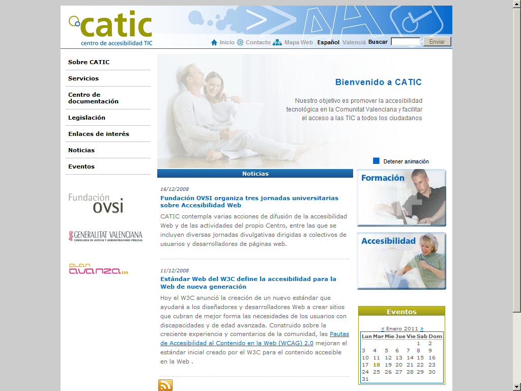 Accesibilidad en la Web: ¿Qué pasa con CATIC?