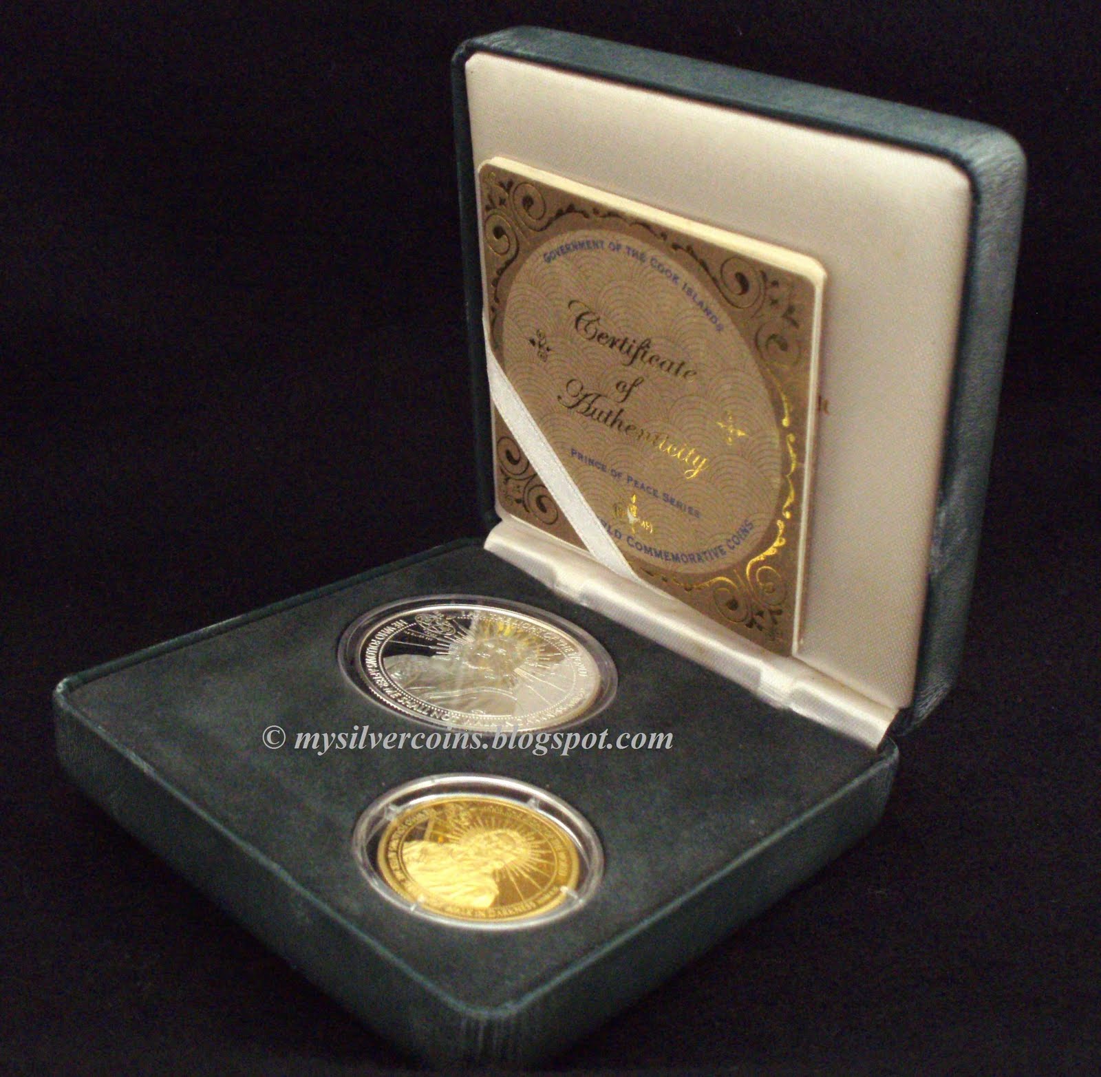 Silver Coins Collection: Prince of Peace - Silver & Gold 2 Coin Set