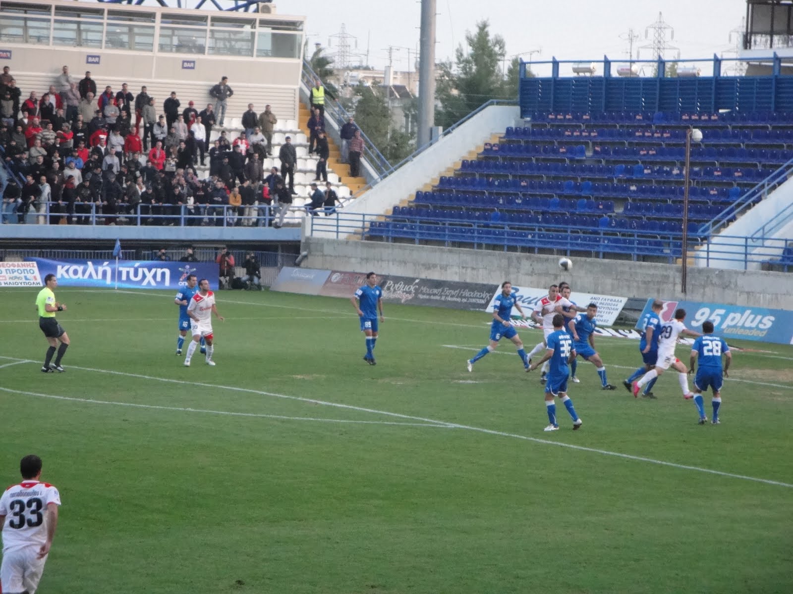 Sportifico.gr: ΗΛΙΟΥΠΟΛΗ-ΟΛΥΜΠΙΑΚΟΣ 0-1,[Κυπελλο Ελλαδος].