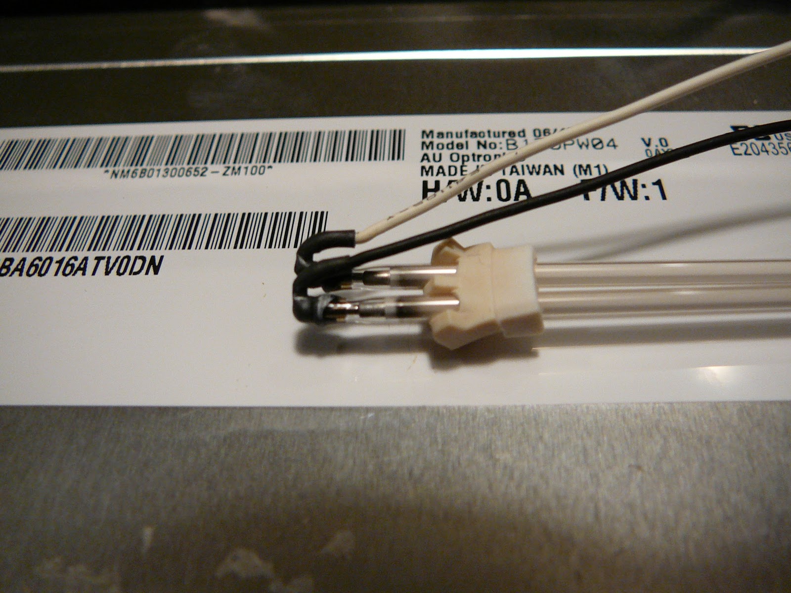 Burt's Developers Blog: How To Replace the Dual CCFL Backlights on an ...