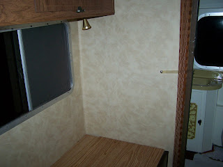 The Return of Big Mo: Wallpapering over Paneling in an RV