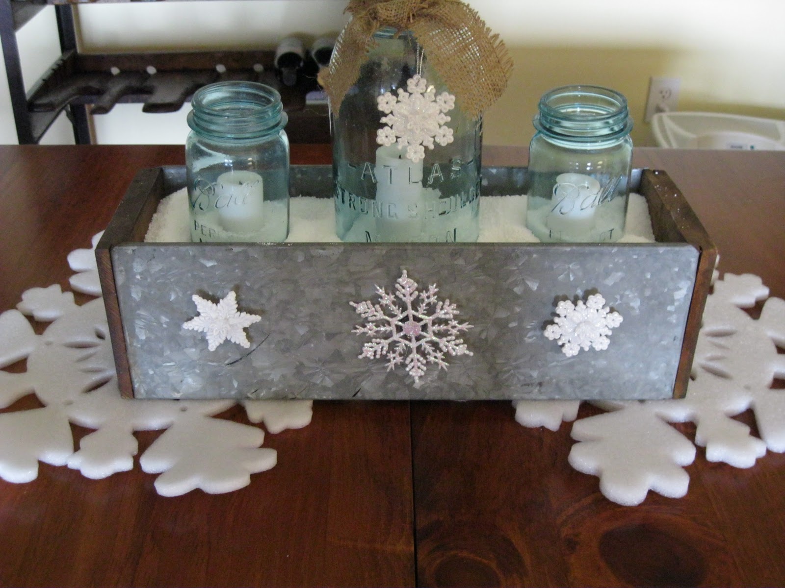 LIFE IN THE 209: Snowy centerpiece for January