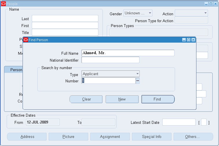 Know-Oracle Hrms: Recruitment Process in Oracle HRMS