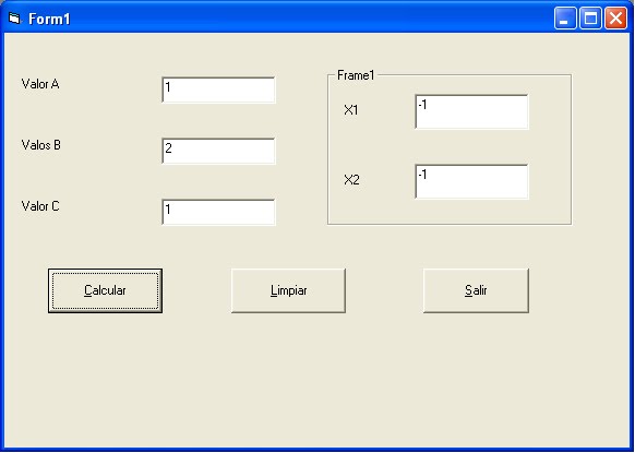 Bitacora de Programacion: Visual Basic