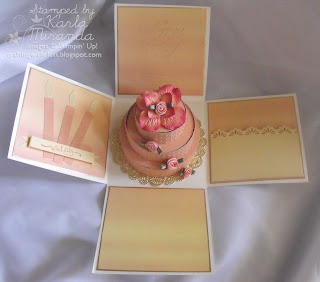 Crafting with Class: Cake in a Box