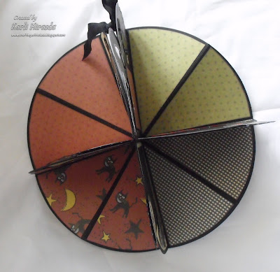 Crafting with Class: Halloween Circle Flip Book