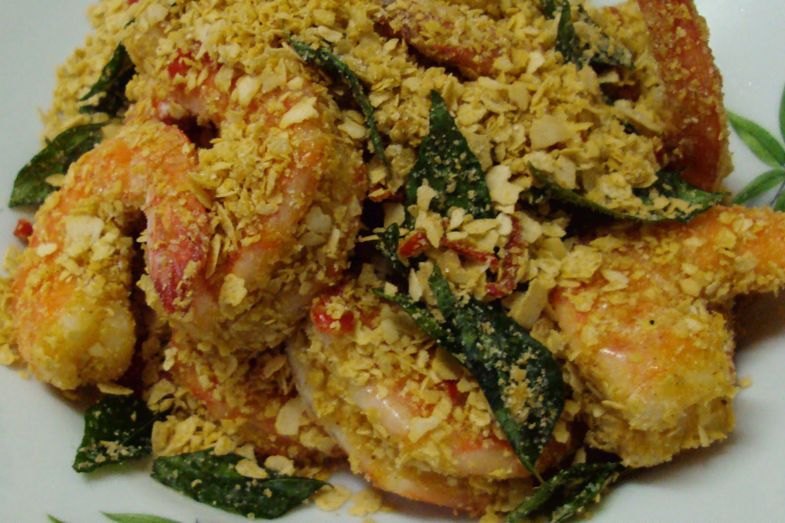 Cereal Prawns