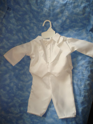 Tiny Tux 'n' Tails: Newborn Christening Tuxes with Tails