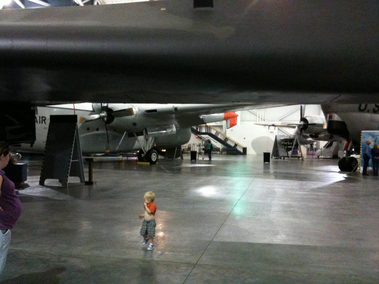 Knuth Family: Carson at the SAC Museum