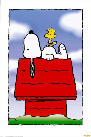 Dibujos de snoopy enamorado - Imagui