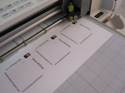 She's a Sassy Lady: Printing In a Square - Perfect; Cutting The Same ...
