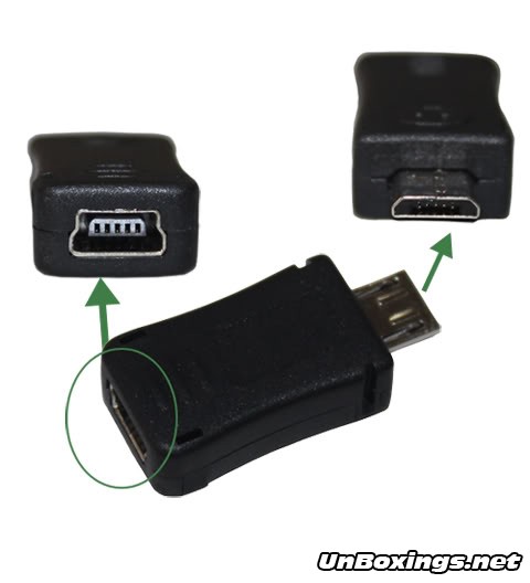 Unboxings: Mini USB to Micro USB Adapter Charger Converter