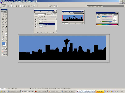 Photoshop and Web Tutorials: Skyline Template