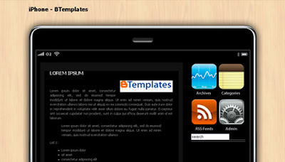 Templates para blogger varios Templates: iphone >>>Templates para Blogger