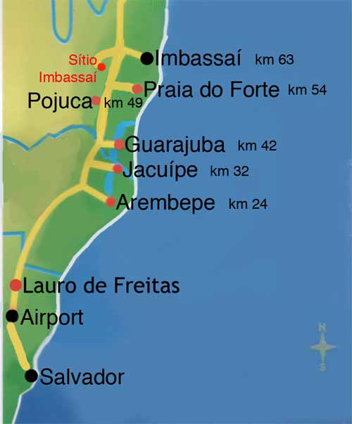 Marty's Travel Book: Imbassaí - Mata de São João - BA