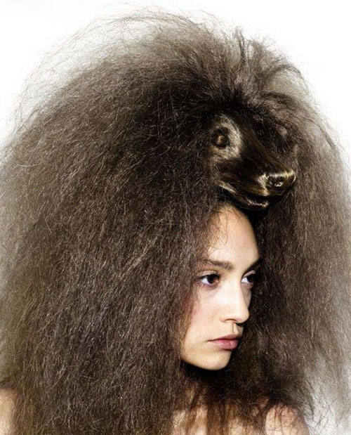 ALL PICTURES: Strange Hair Style