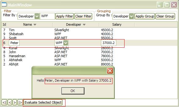 DOT NET TRICKS: Working with CollectionView in WPF(Filter,Sort, Group, Navigate)