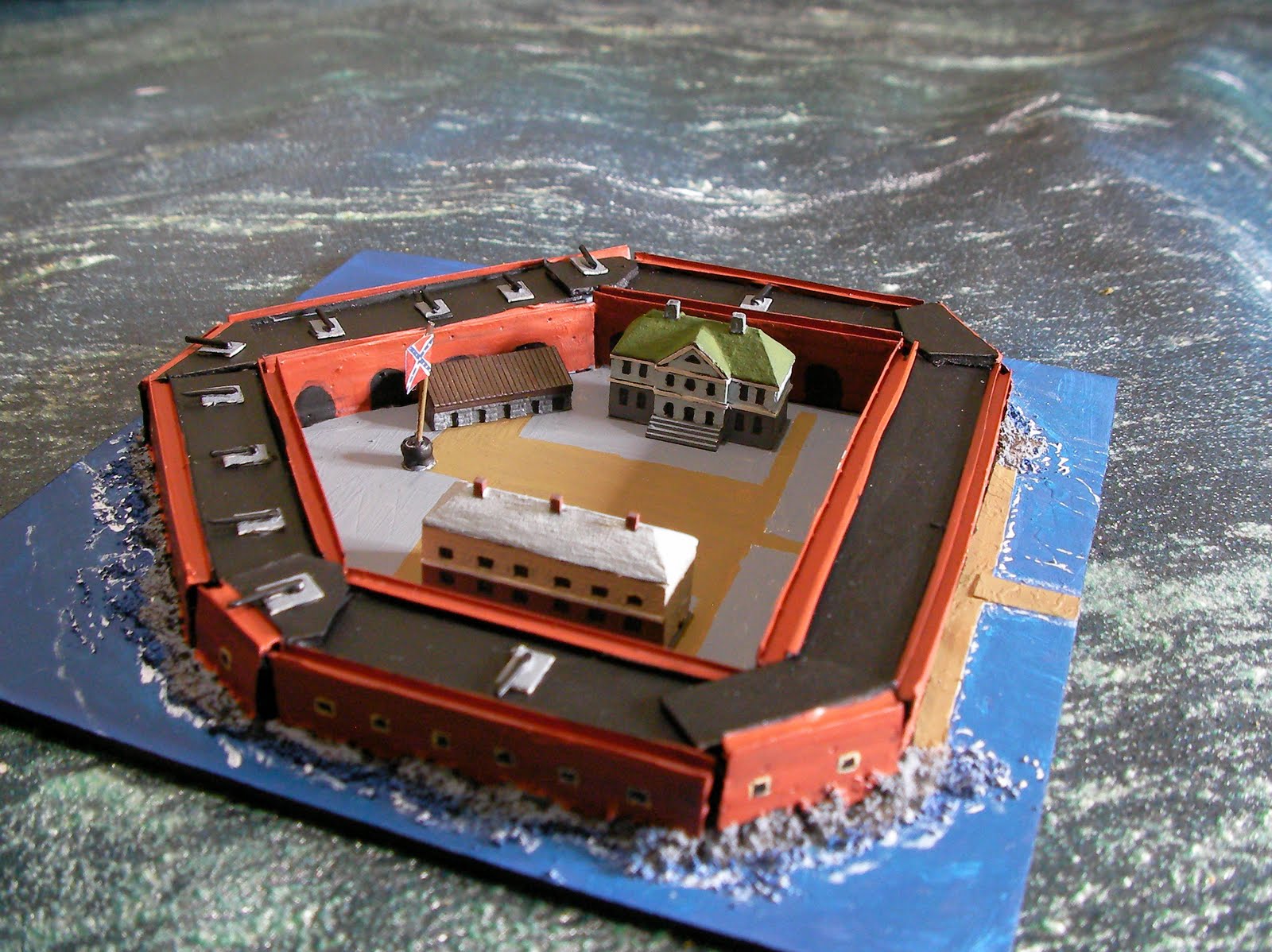 SteelonSandBlog: ACW Naval: Fort Humpter ready for duty!