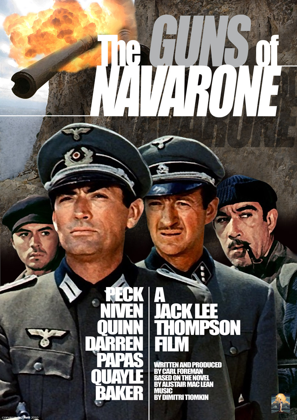 Mes affiches ciné: The Guns of Navarone